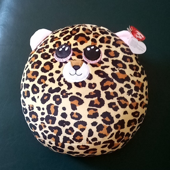 Ty | Toys | Ty Squishy Beanie Livvie Spotted Leopard | Poshmark
